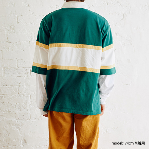 商品詳細ページ | Careless Monster | Careless Monster Rugger shirts (Green)