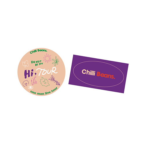 商品詳細ページ | Artist Goods Store | 【Chilli Beans.】Hi,TOUR Sticker Set